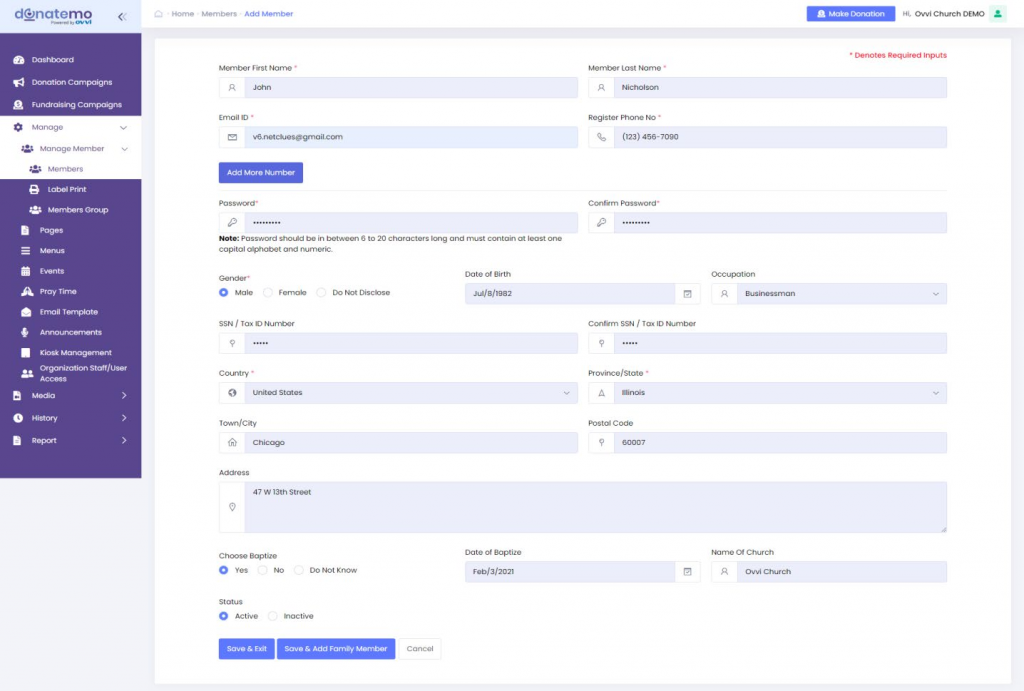 How to Add members and import members? – DonateMo Support