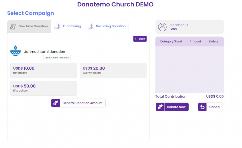 How to make an Event Donation? – DonateMo Support